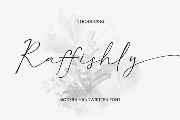 Raffishly Free Procreate Fonts Download | Script Handwritten Style ...